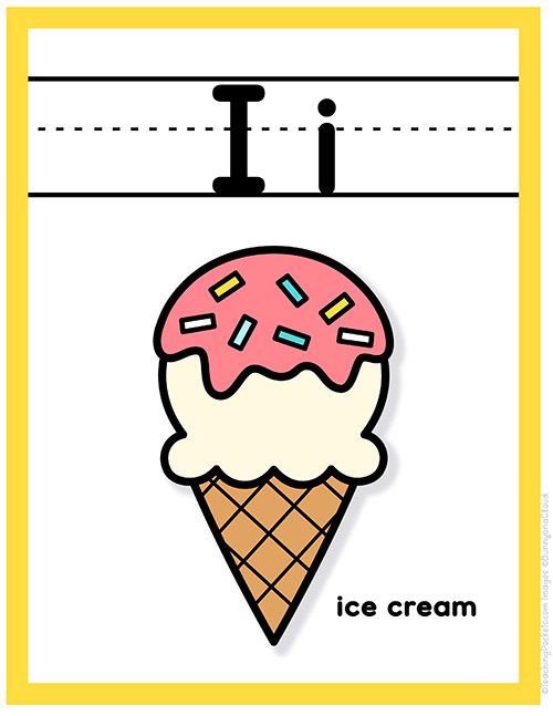 Free Simple Alphabet Posters for Kids – Teaching Pockets