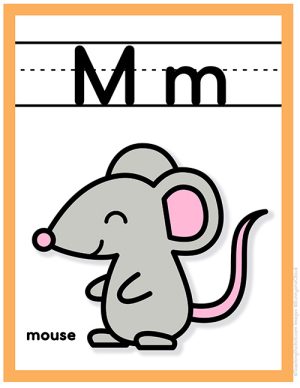 Free Simple Alphabet Posters for Kids – Teaching Pockets