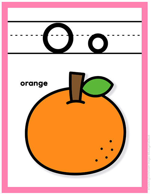 Free Simple Alphabet Posters for Kids – Teaching Pockets