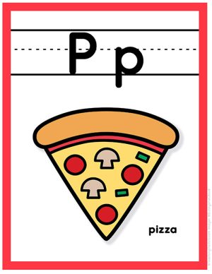 Free Simple Alphabet Posters for Kids – Teaching Pockets