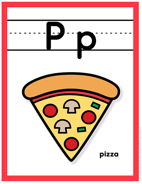 Free Simple Alphabet Posters for Kids – Teaching Pockets