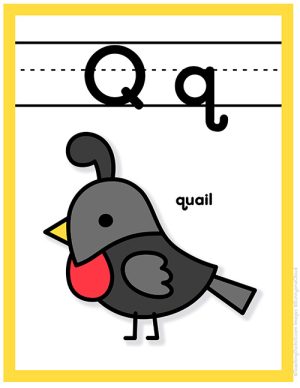 Free Simple Alphabet Posters for Kids – Teaching Pockets