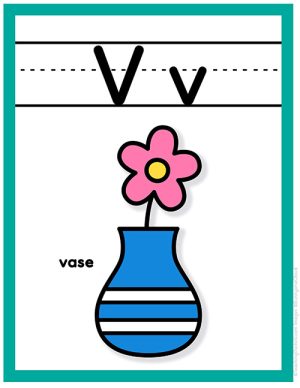 Free Simple Alphabet Posters for Kids – Teaching Pockets