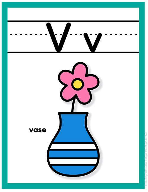 Free Simple Alphabet Posters for Kids – Teaching Pockets