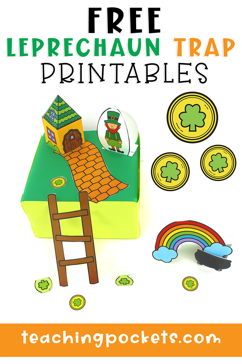 Fun and Easy Leprechaun Trap Free Printables – Teaching Pockets