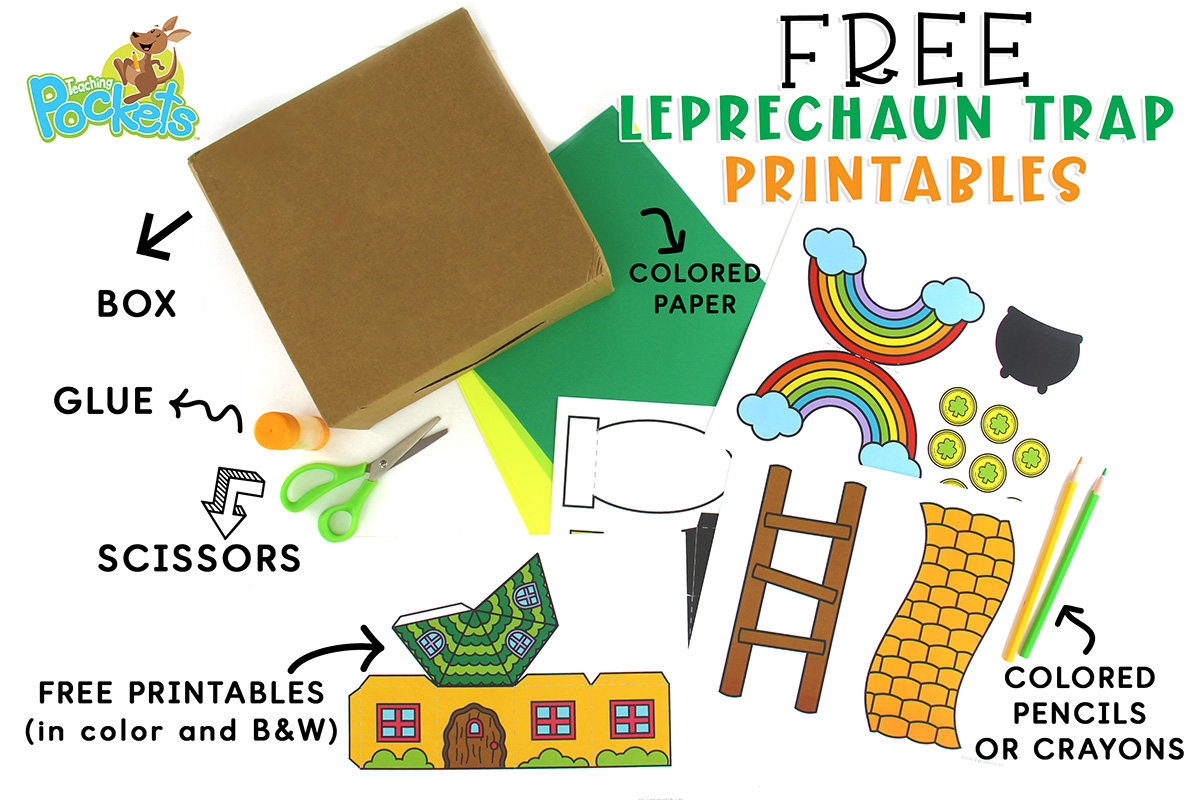 Fun and Easy Leprechaun Trap Free Printables – Teaching Pockets