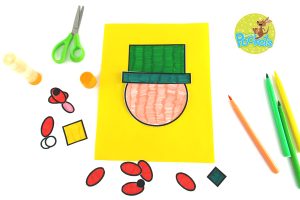 Leprechaun Shapes Printable Craft for St. Patrick's Day – Teaching Pockets