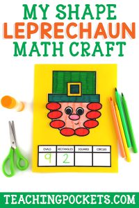 Leprechaun Shapes Printable Craft for St. Patrick's Day – Teaching Pockets