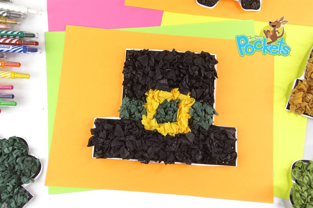 Tissue Paper Crafts for St. Patrick's Day – Teaching Pockets