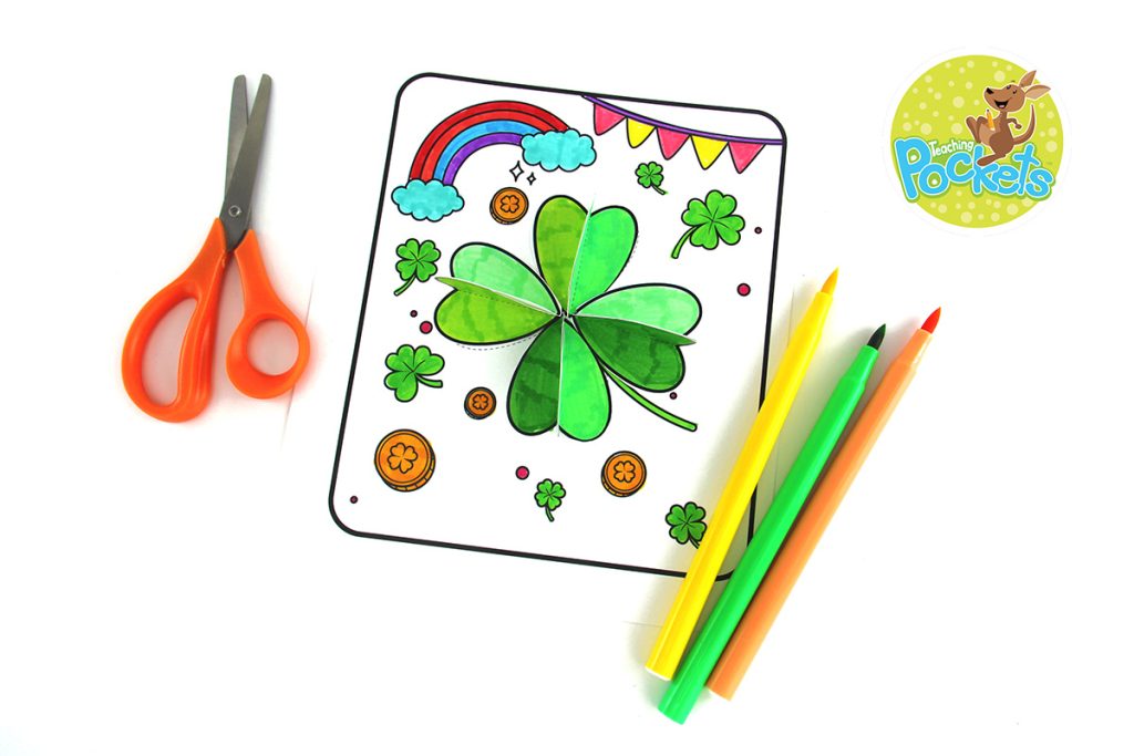 3D St. Patrick's Day Coloring Pages for Kids – Teaching Pockets