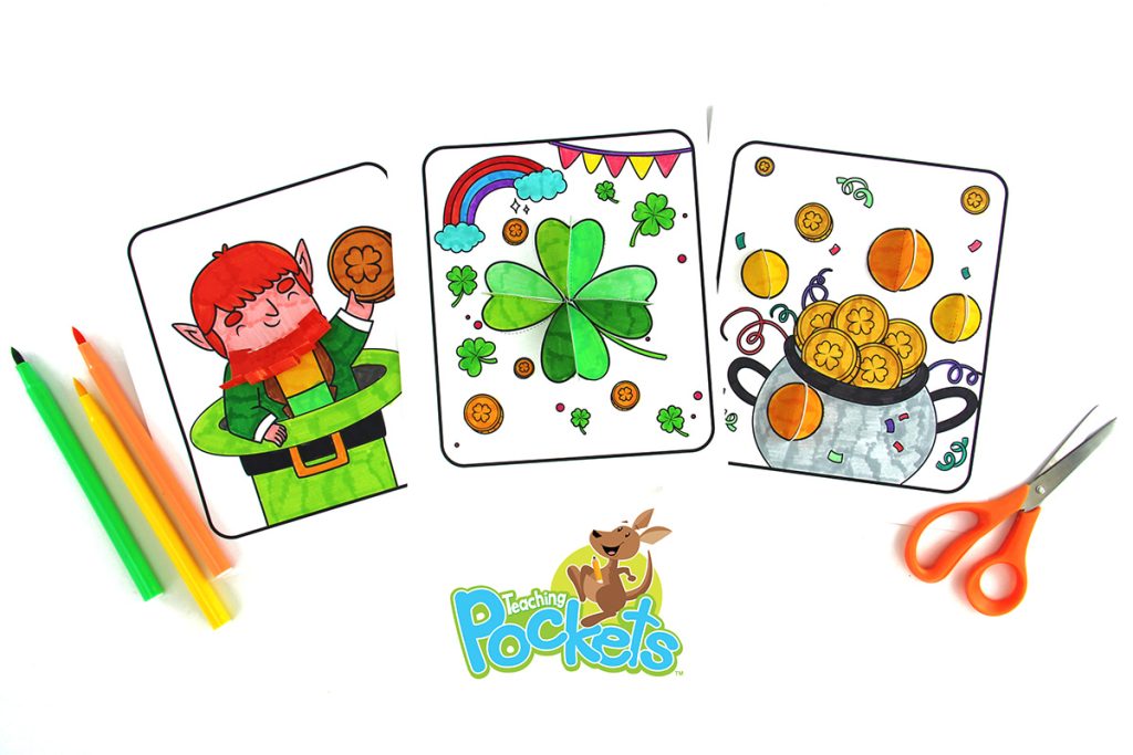 3D St. Patrick's Day Coloring Pages for Kids – Teaching Pockets