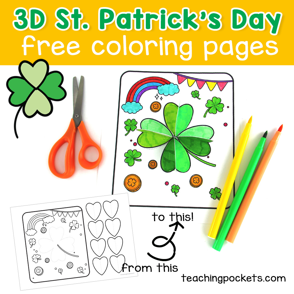 Dancing Leprechaun Craft for Kids – Teaching Pockets