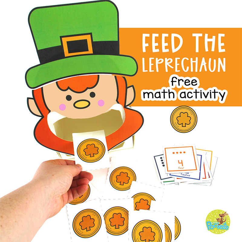 Feed the Leprechaun: A Math Activity for Preschoolers – Teaching Pockets
