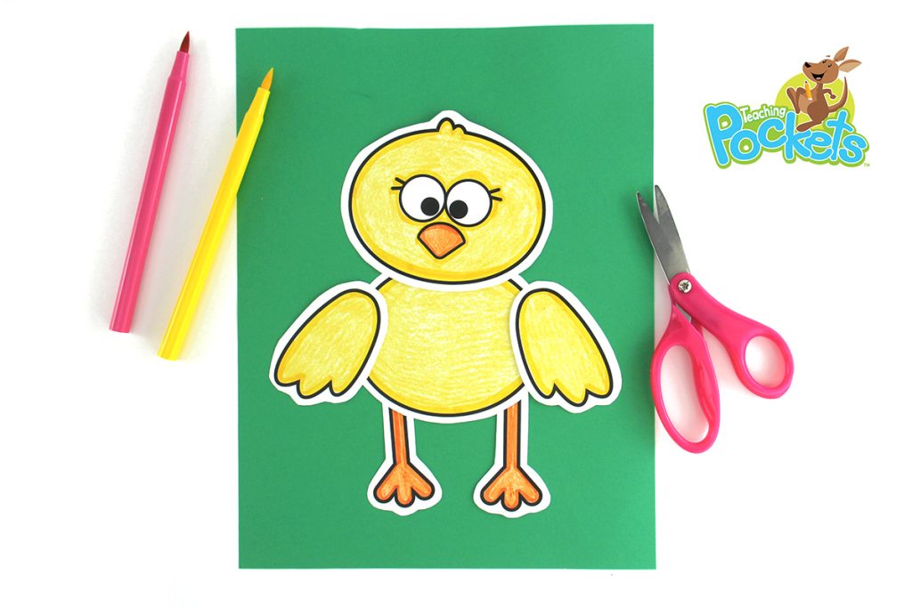 Easy Spring Cut and Paste Crafts for Preschool – Teaching Pockets