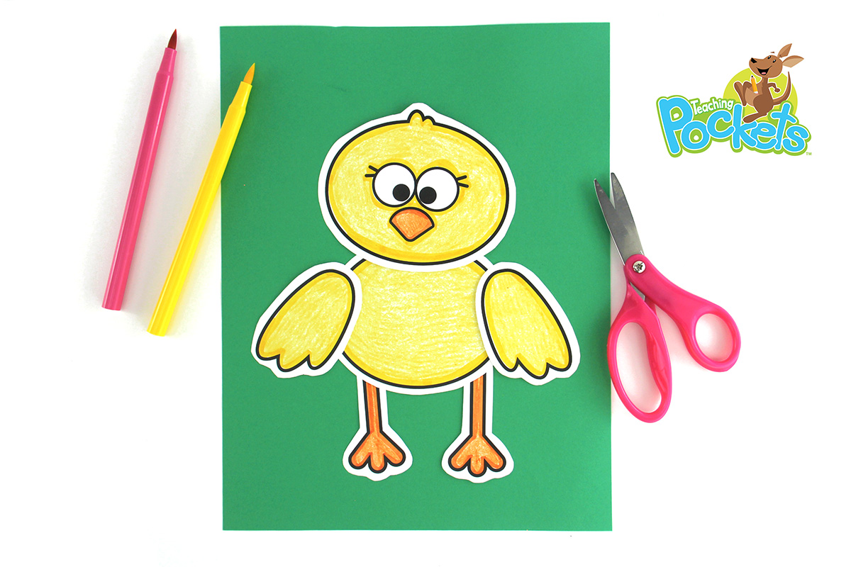 Easy Spring Cut and Paste Crafts for Preschool – Teaching Pockets