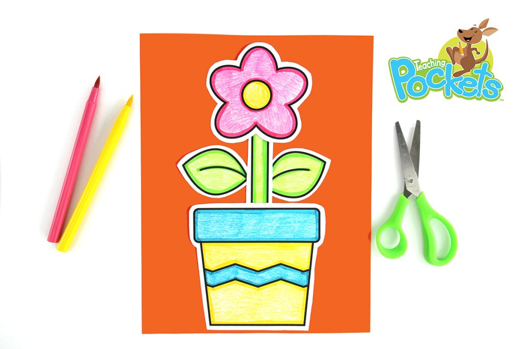Easy Spring Cut and Paste Crafts for Preschool – Teaching Pockets