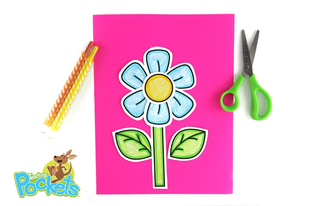 Easy Spring Cut and Paste Crafts for Preschool – Teaching Pockets