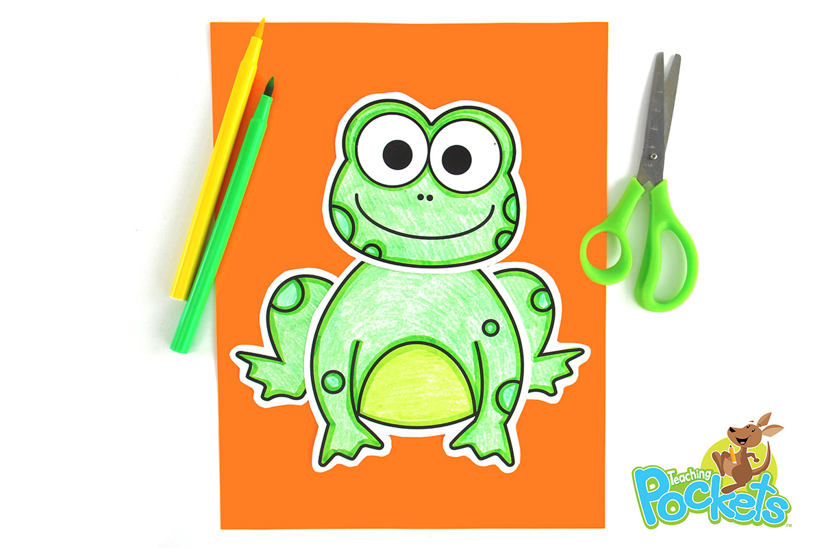 Easy Spring Cut and Paste Crafts for Preschool – Teaching Pockets