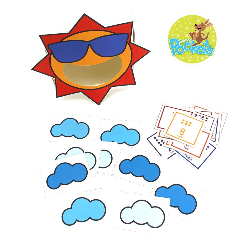 Feed the Sun: Preschool Summer Math Game – Teaching Pockets