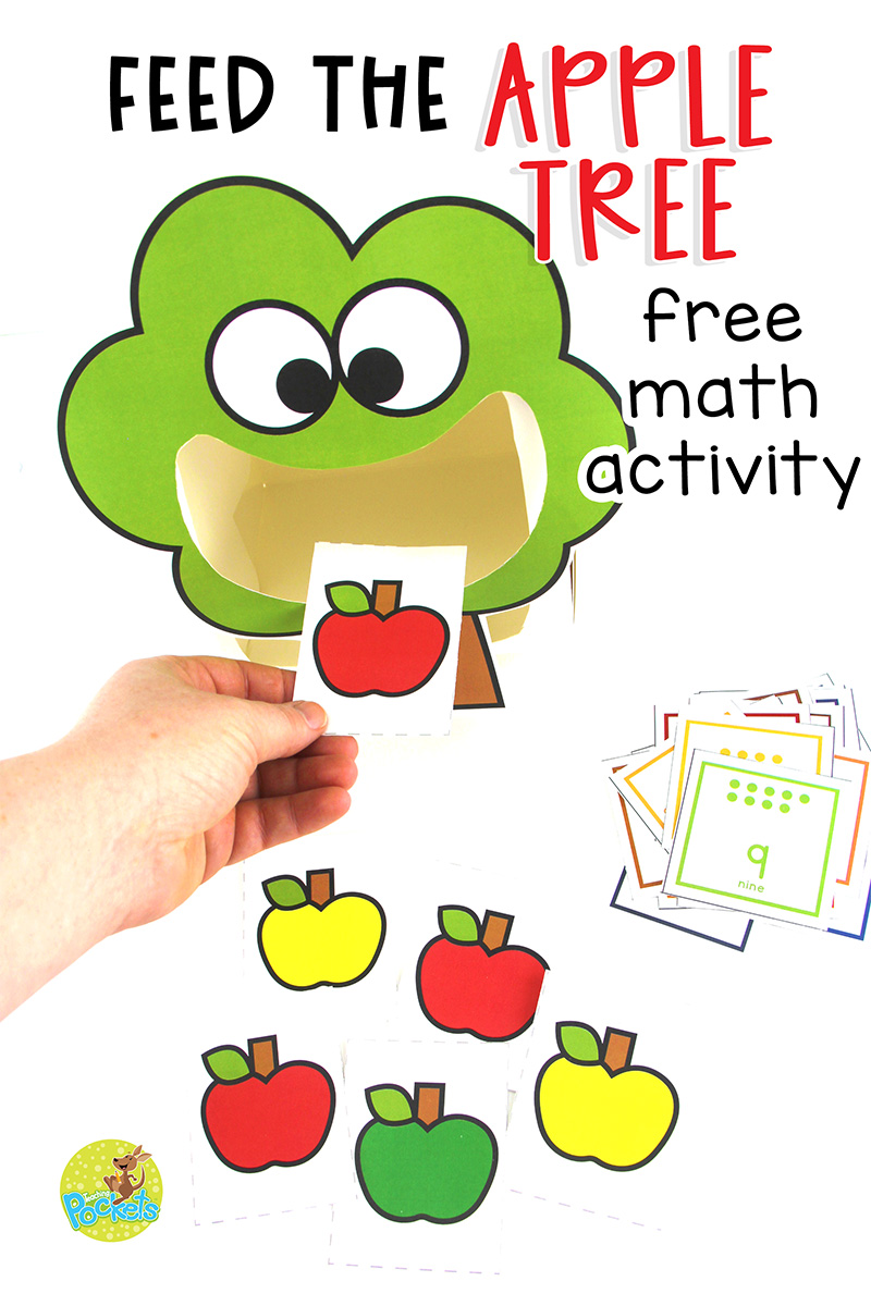 Apple Tree Preschool Math Game – Teaching Pockets