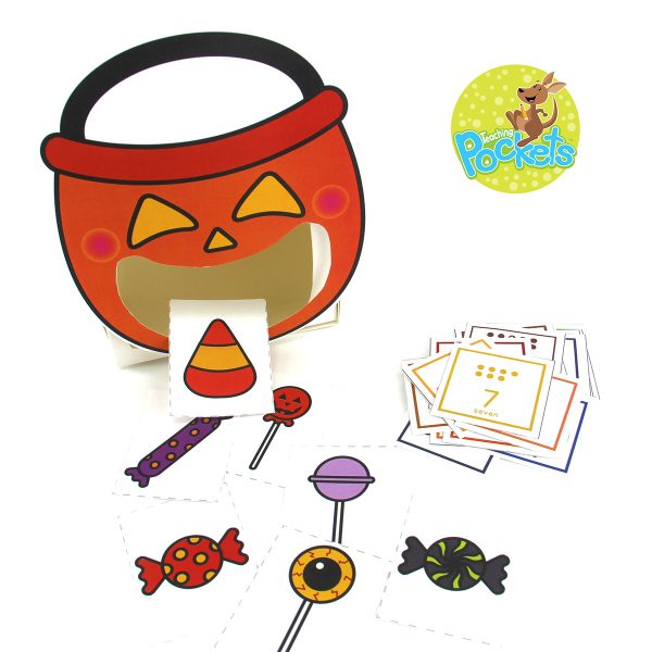 Feed the Pumpkin Preschool Math Game – Teaching Pockets