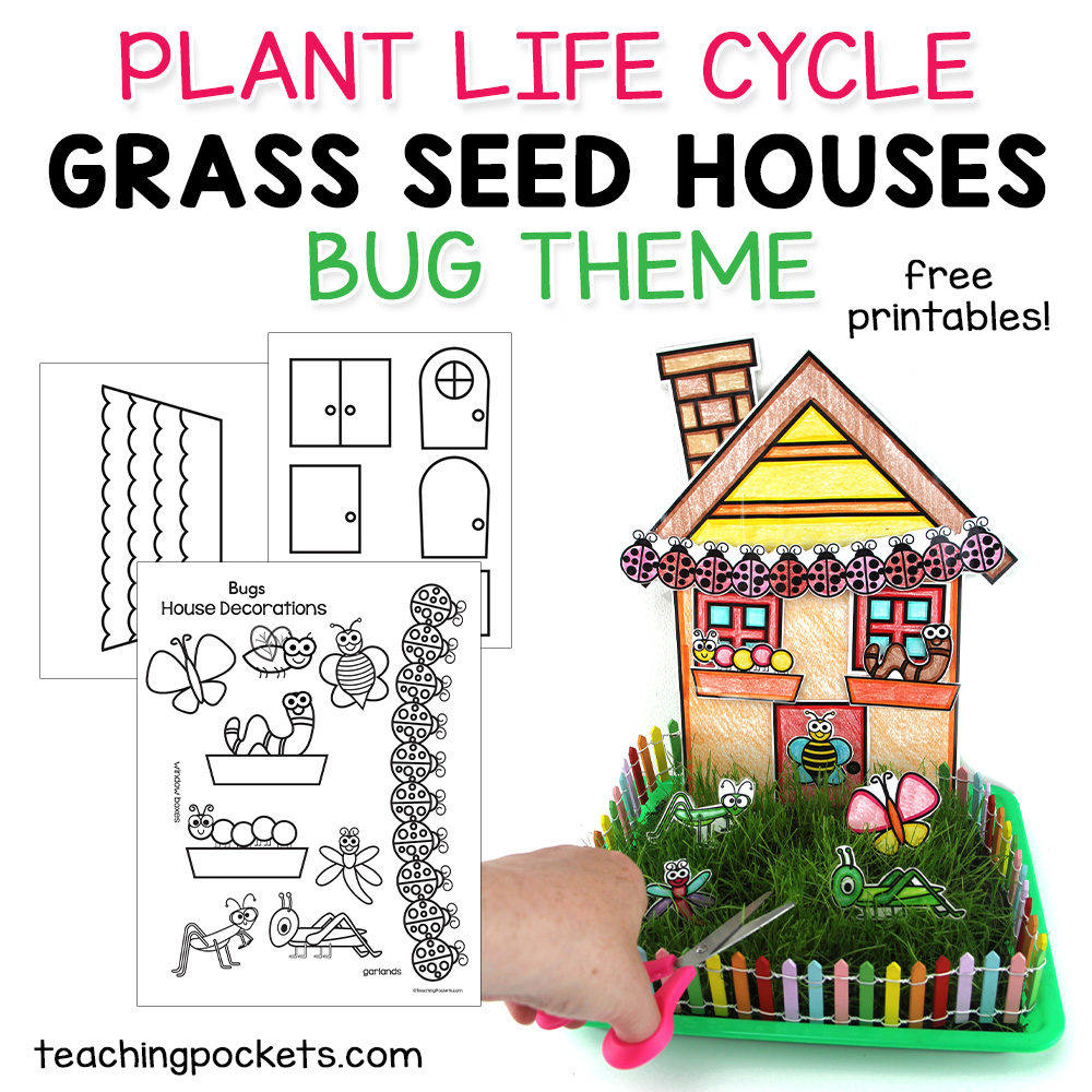 Grass House Craft Bug Theme – Teaching Pockets