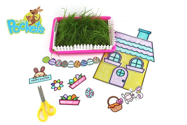 Grass House Template Craft for Easter: Hands-On Spring Fun for ...