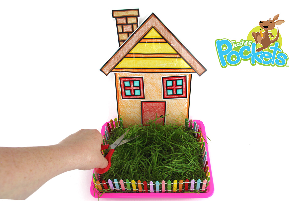 Plant Lifecycle Activity: Grow a Grass House Activity – Teaching Pockets