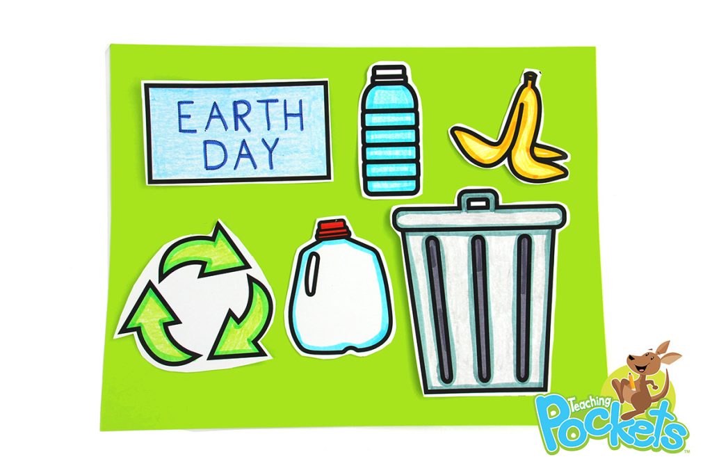 Earth Day Cut and Paste Crafts: Free Printables for Kids – Teaching Pockets