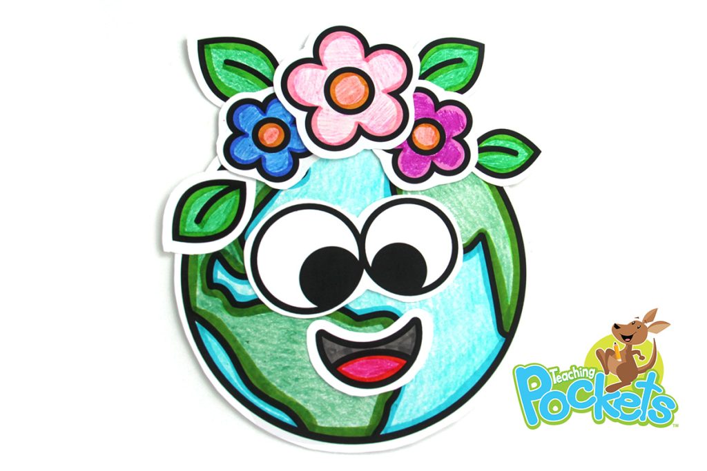 Earth Day Cut and Paste Crafts: Free Printables for Kids – Teaching Pockets
