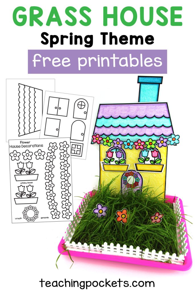 Spring Grass House: Easy Plant Activity for Kids – Teaching Pockets