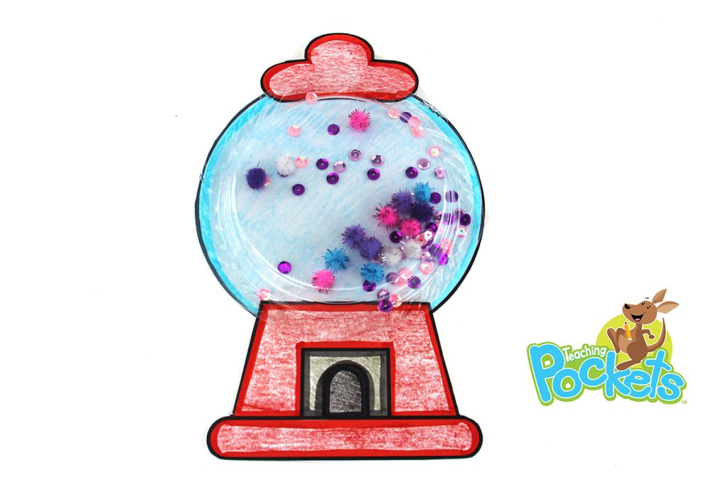 Easy Gumball Machine Shaker Craft for Kids – Teaching Pockets