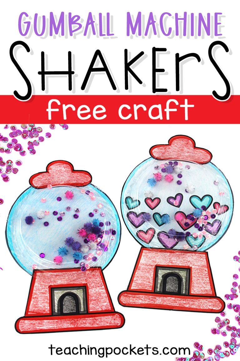 Easy Gumball Machine Shaker Craft for Kids – Teaching Pockets
